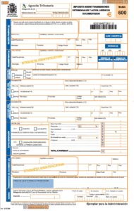 Cómo rellenar el Modelo 600. (ITP) y (IAJD) Tugestionlegal